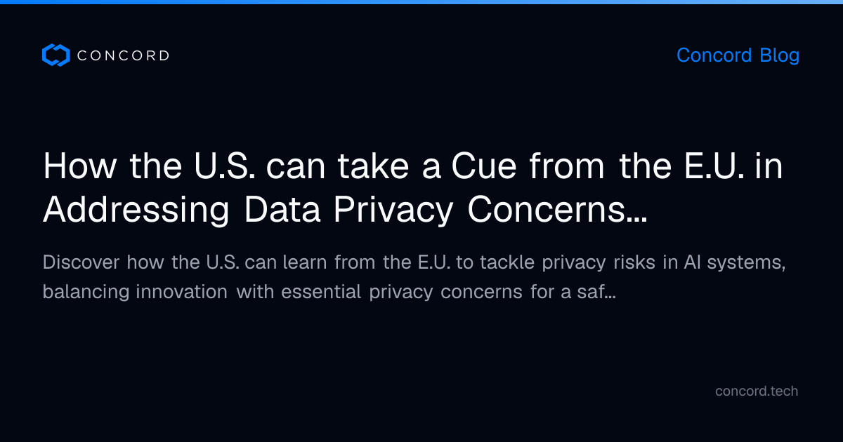 How the U.S. can take a Cue from the E.U. in Addressing Data Privacy ...